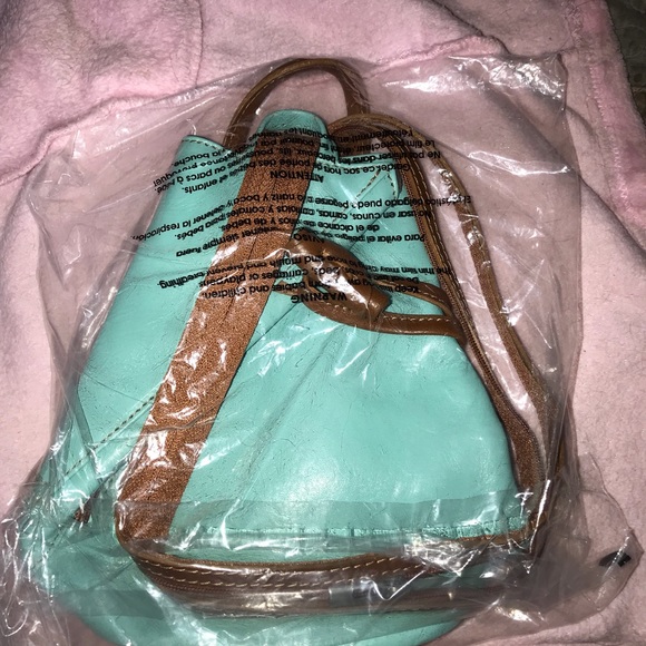 Vera Pelle | Bags | Nib 0 Italian Leather Convertible Backpack Vera ...